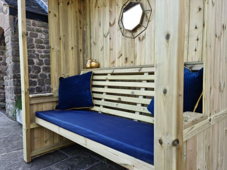 FOUR SEASONS 3 SEATER ARBOUR | Longsight Home and Garden